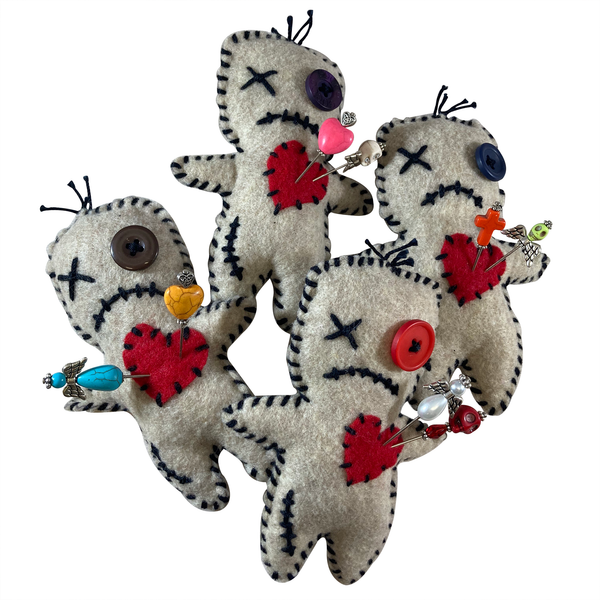Voodoo Doll with Voodoo Pins – asylumzone
